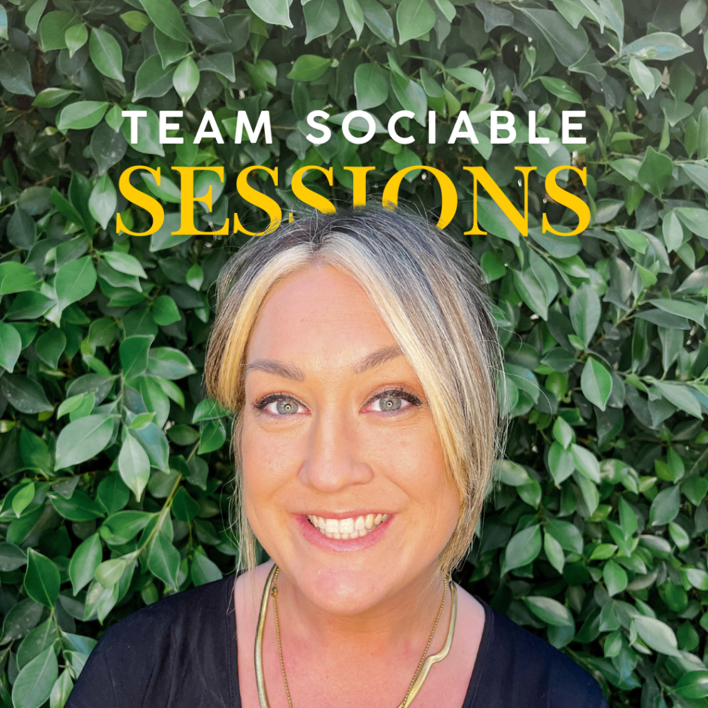 Team Sociable Session: Meet Sara Williams, Director of Creator Management - The Sociable Society