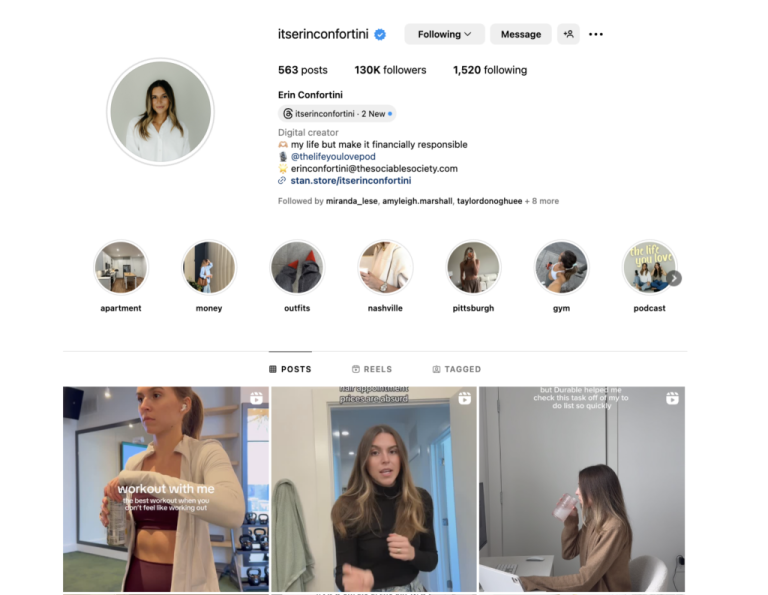 Erin Confrontini: From Corporate Auditor To Finance TikTok Star