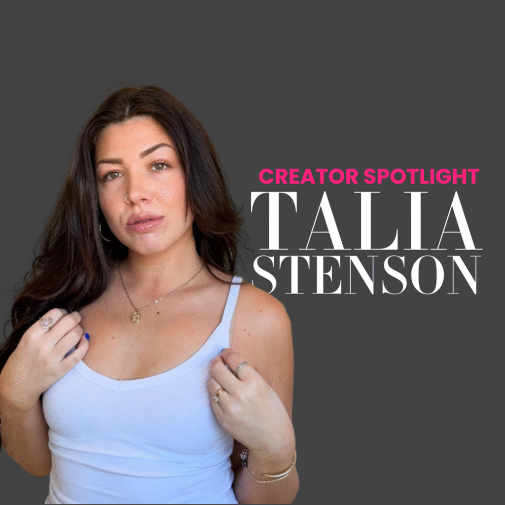 Meet Talia Stenson "Sunkissed Mama" Seasoned YouTuber